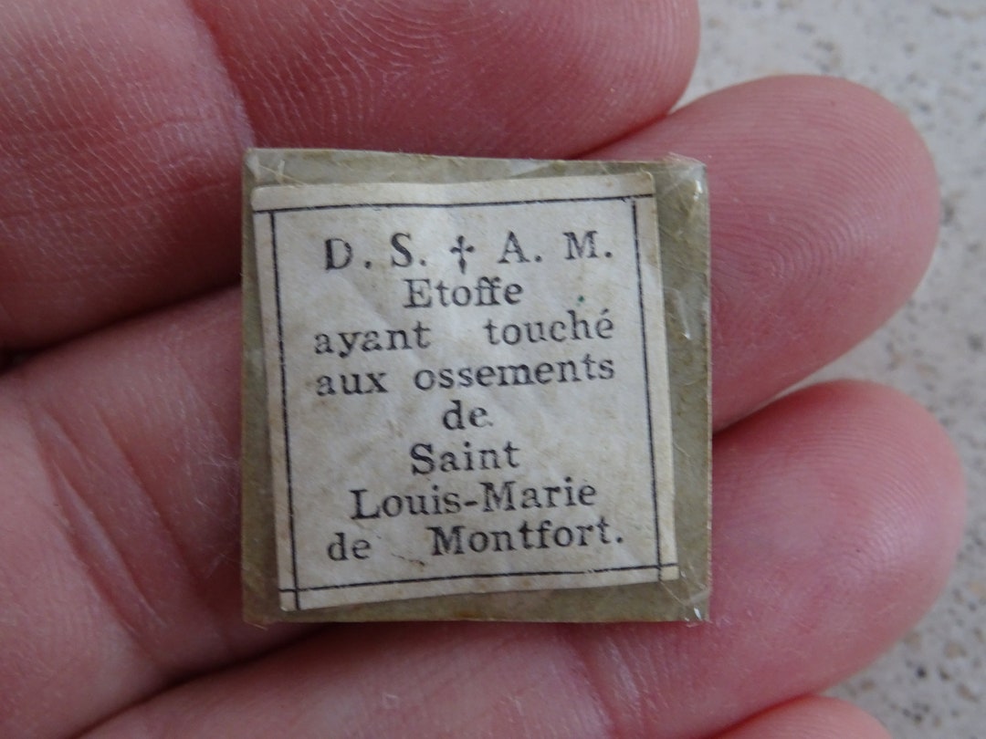 Rare Religious Antique Catholic Shrine Relic Reliquary Touched at the ...