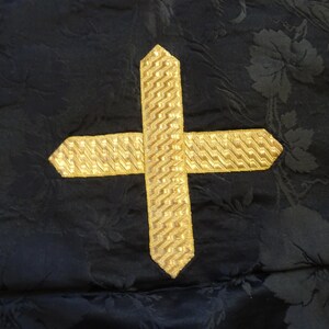 Antique Religious Catholic Embroidered Clergy Priest Stola of Cloth and ...