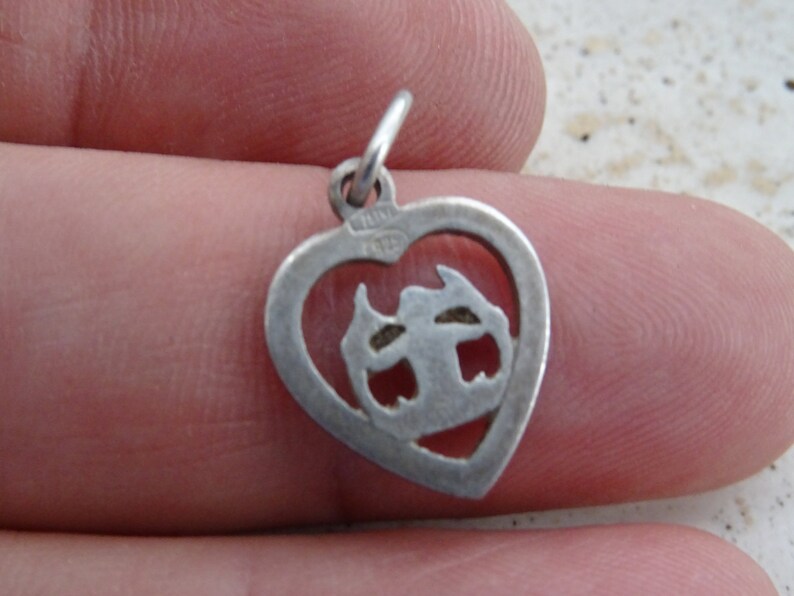 Vintage Silver ( MARKED 825 ) Zodiac Constellation Medal Charm ...