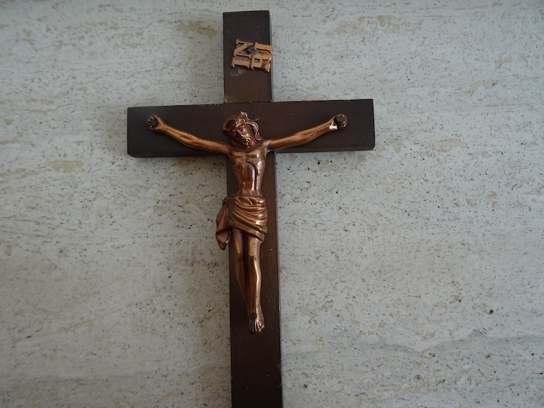 Religious Catholic French Wooden Holy Water Font Stoup With - Etsy