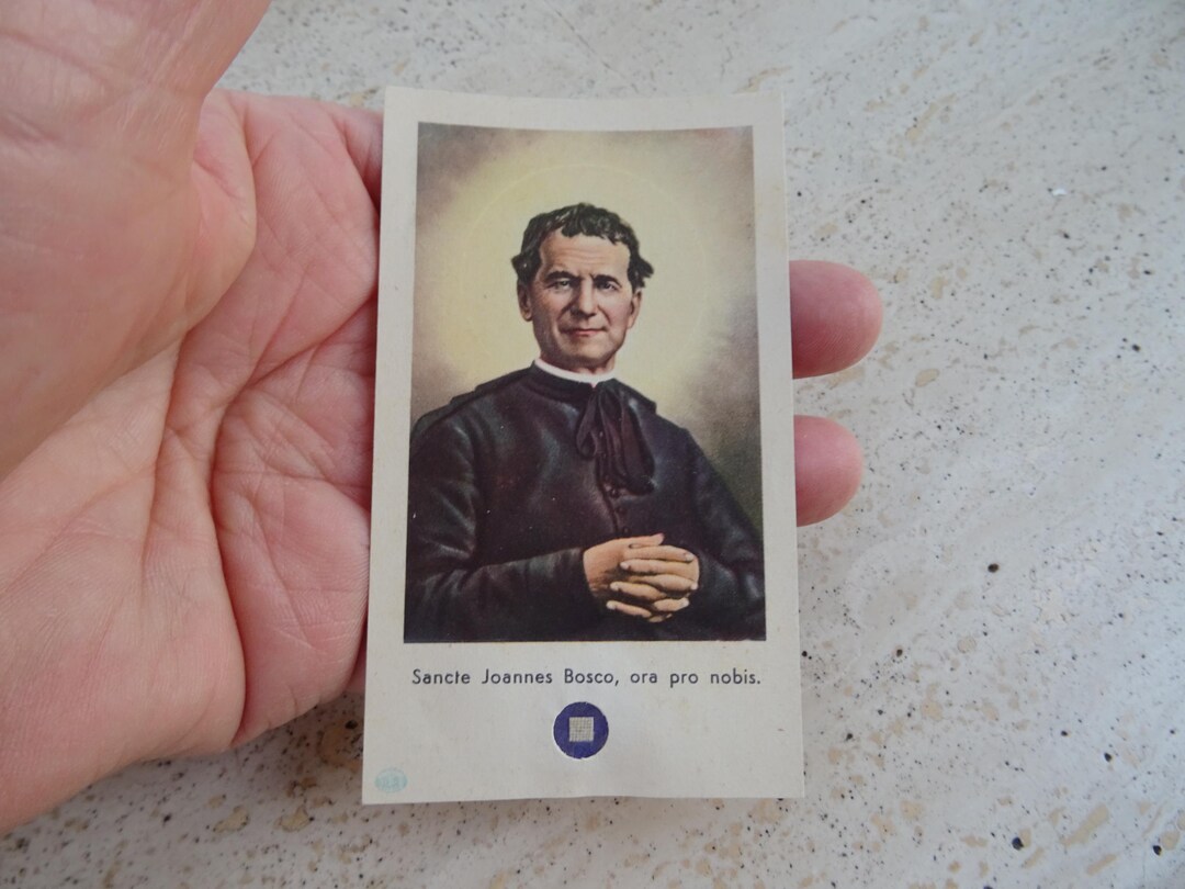 Religious Antique Catholic Shrine Card With Reliquary Relic Piece of ...