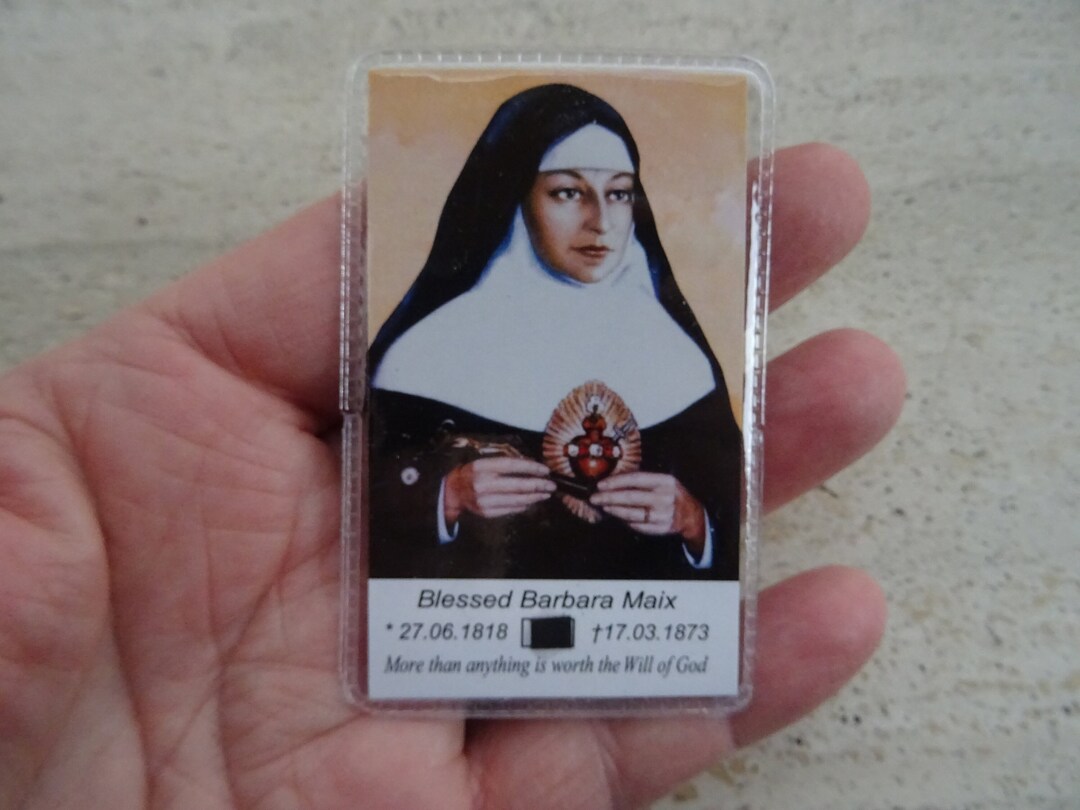 Religious Catholic Shrine Card With Inside Relic of Blessed Sister ...