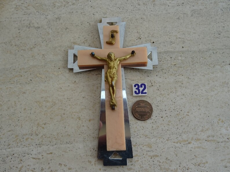 Religious French Catholic Cross Crucifix Pendant Cross Pectoral Cross ...