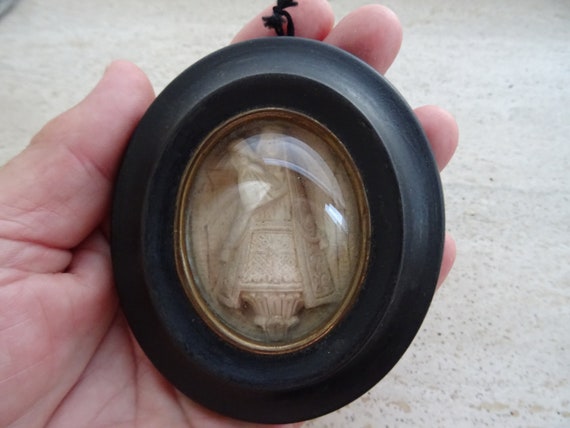 Religious Antique French Relic Reliquary Shrine Reliquaire - Etsy