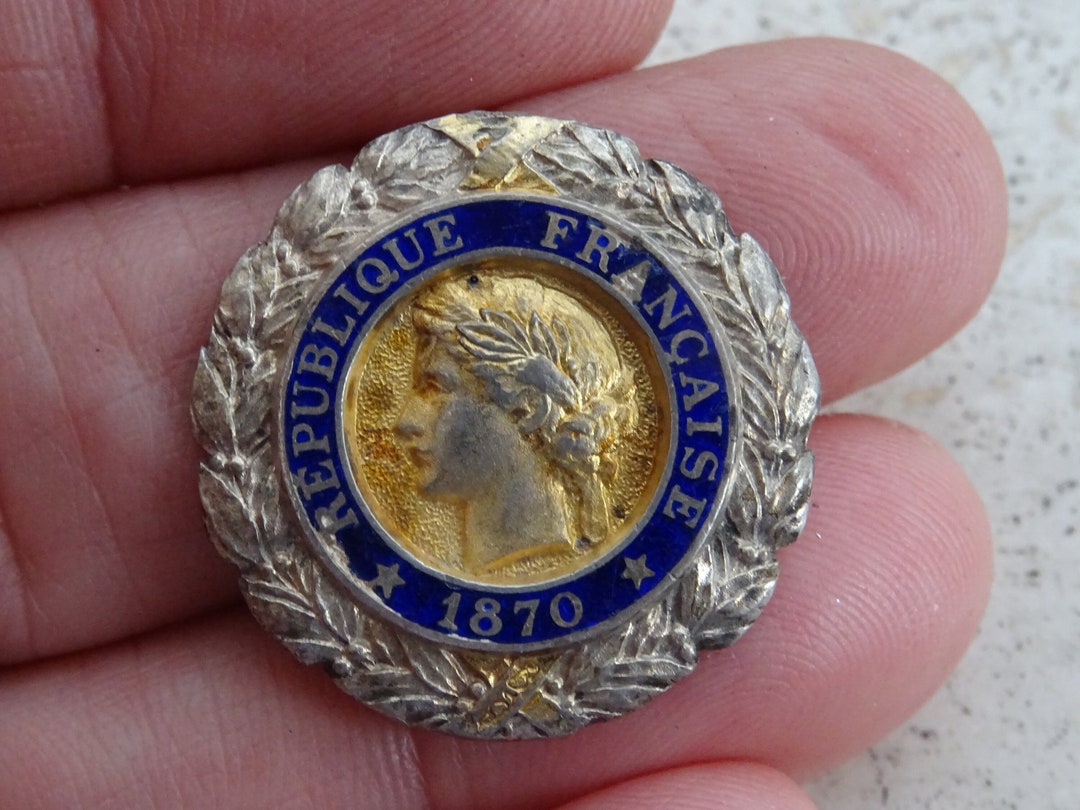 Military Medal Token Medallion 1870 Value and Discipline French ...