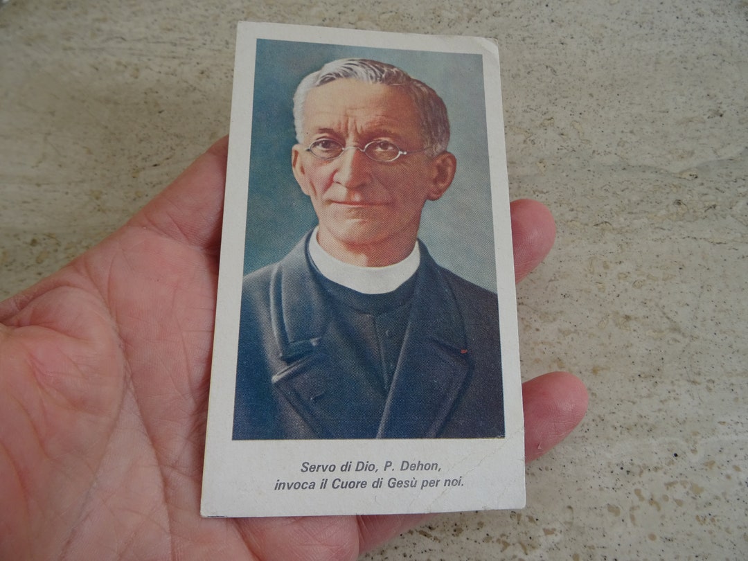 Religious Catholic Card of Saint Léon-gustave Dehon. R 34 - Etsy