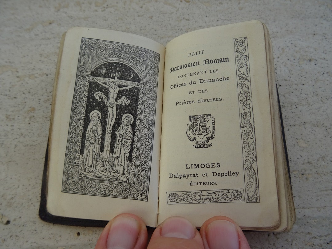 Religious Antique Catholic French Missal Booklet Song Book Missel With ...