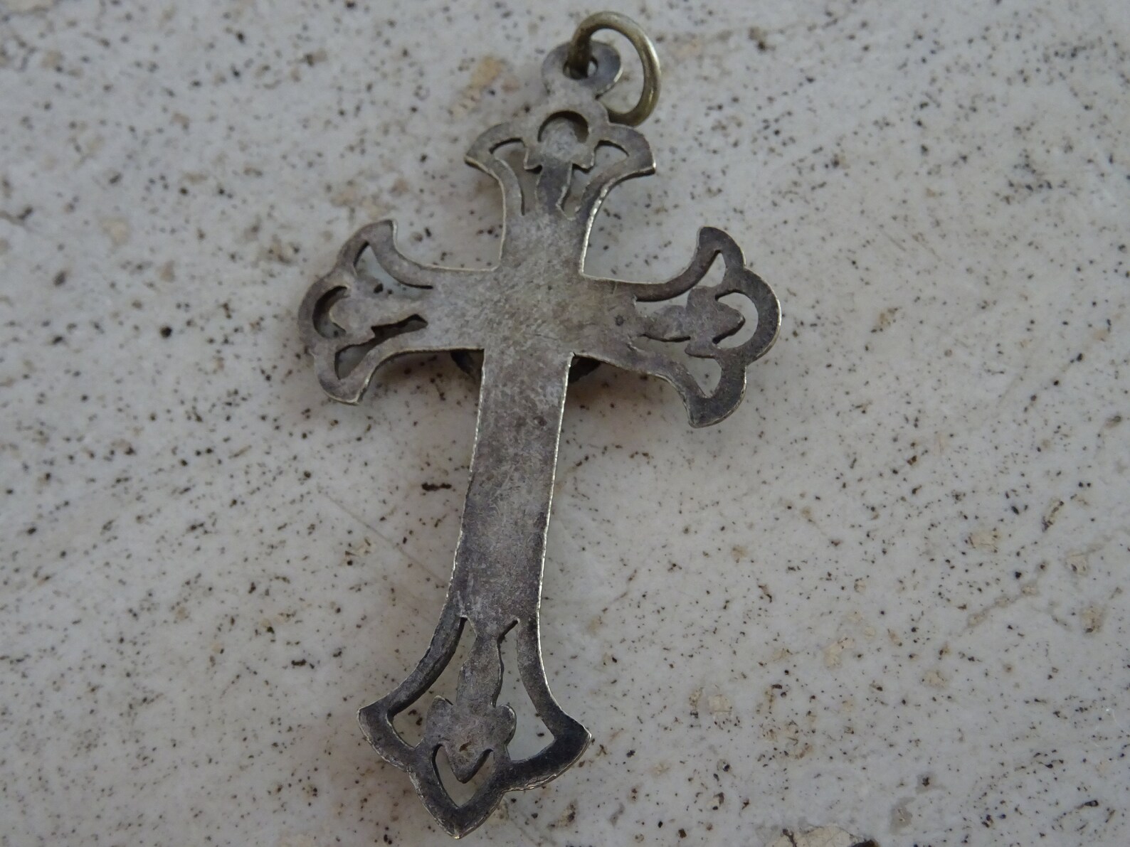 Religious Antique French Catholic Crucifix Pendant Cross Pectoral Cross ...