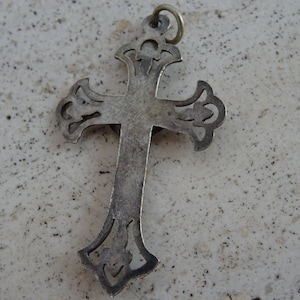 Religious Antique French Catholic Crucifix Pendant Cross Pectoral Cross ...