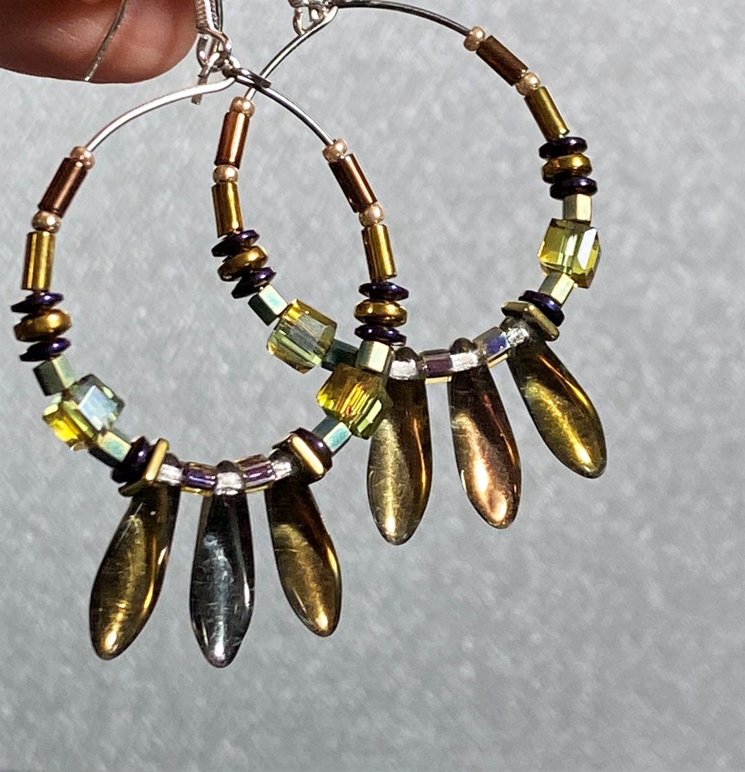 Modern 3 Spikes Earrings for Her Trendy Statement Earrings for - Etsy