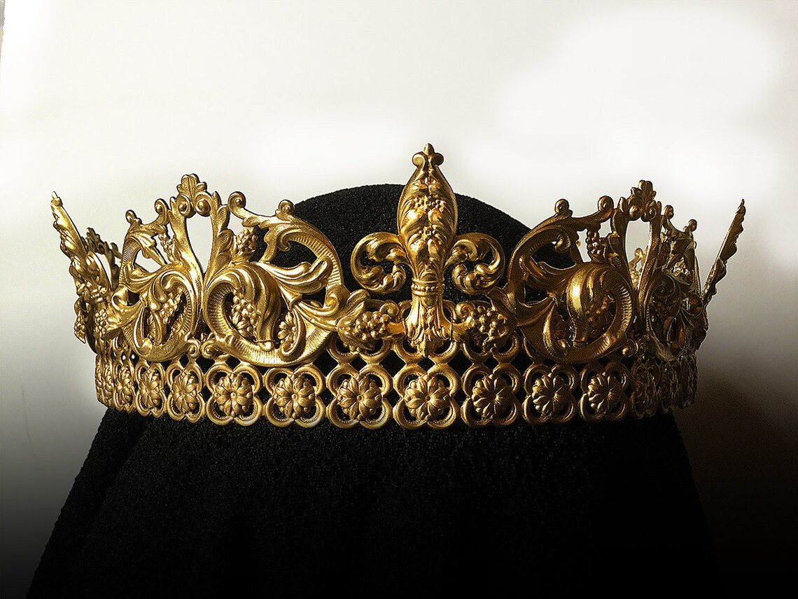 Renaissance Crowntudor Crownmedieval Crownwedding | Etsy