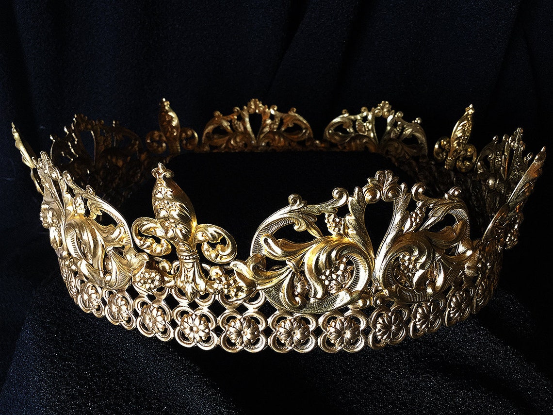 Renaissance Crowntudor Crownmedieval Crownwedding | Etsy