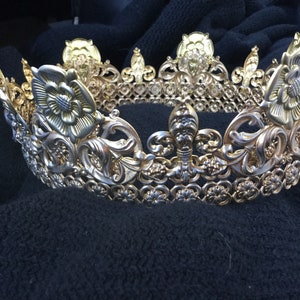 Tudor Rose Renaissance Crown--tudor Crown--medieval Crown--wedding ...