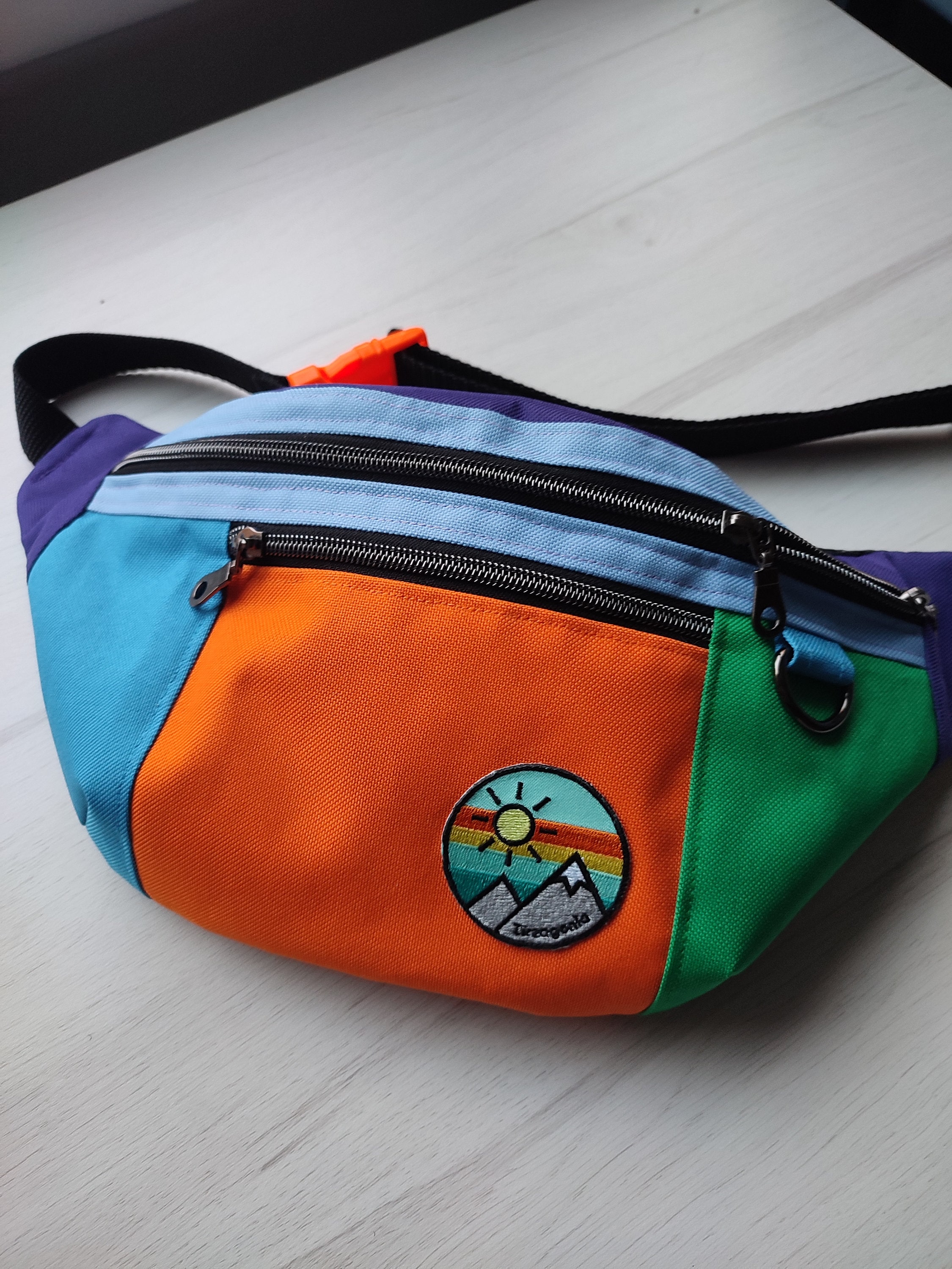 Giant Fanny Pack Bright Colors - Etsy