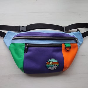 Giant Fanny Pack - Bright Colors! - Etsy