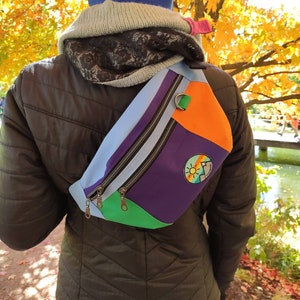 Giant Fanny Pack - Bright Colors! - Etsy