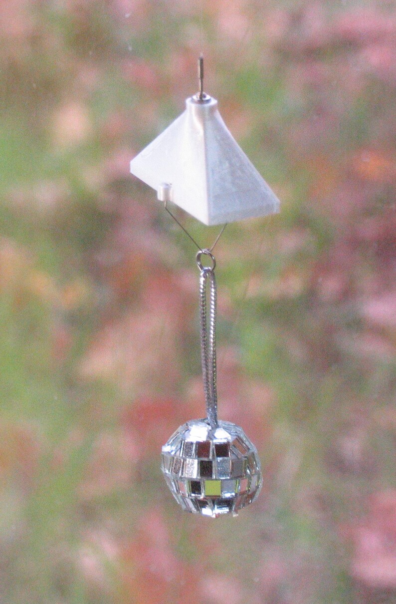 Solar Powered Indoor Disco Ball Spinner - Etsy