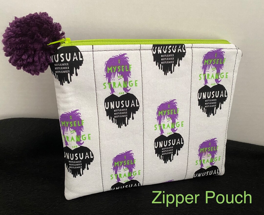 Lydia Deetz Zipper Pouch - Etsy