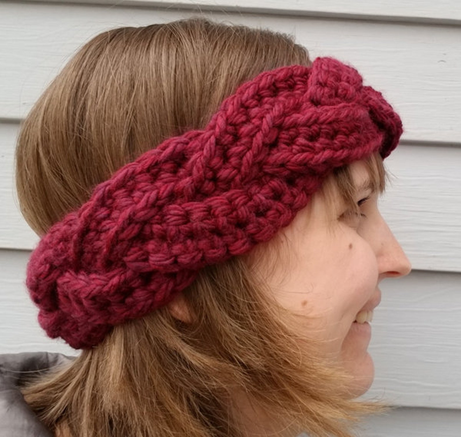 Braided Crochet Headband Pattern - Etsy