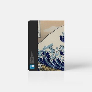 The Great Wave A6 Notebook Blank Journal Japanese Art Stationery - Etsy