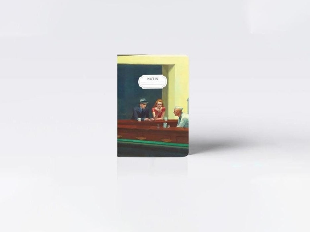 Nighthawks A6 Notebook - Edward Hopper Pocket Journal - Etsy