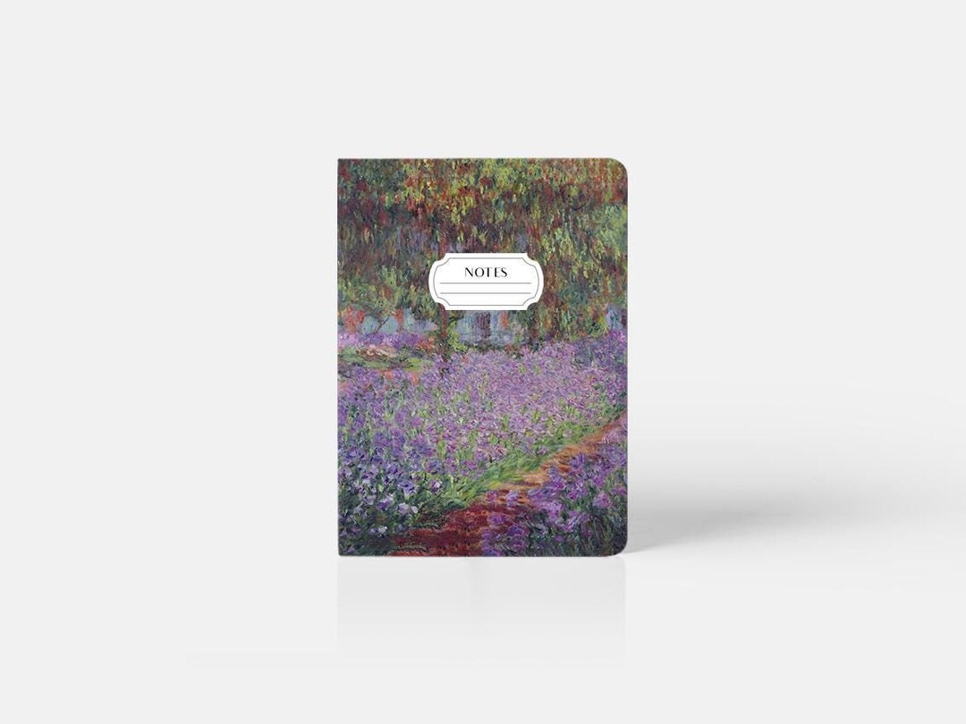Claude Monet Small Notebook A6 Art Journal for Creative Writing and ...