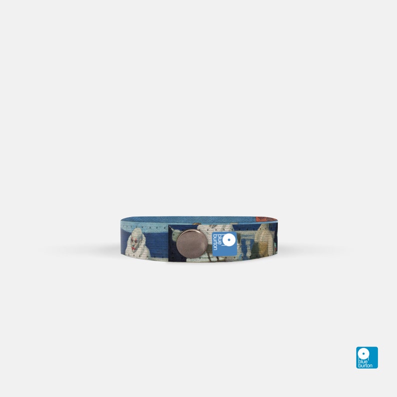 Edward Hopper Art Bracelet blue Night | Etsy