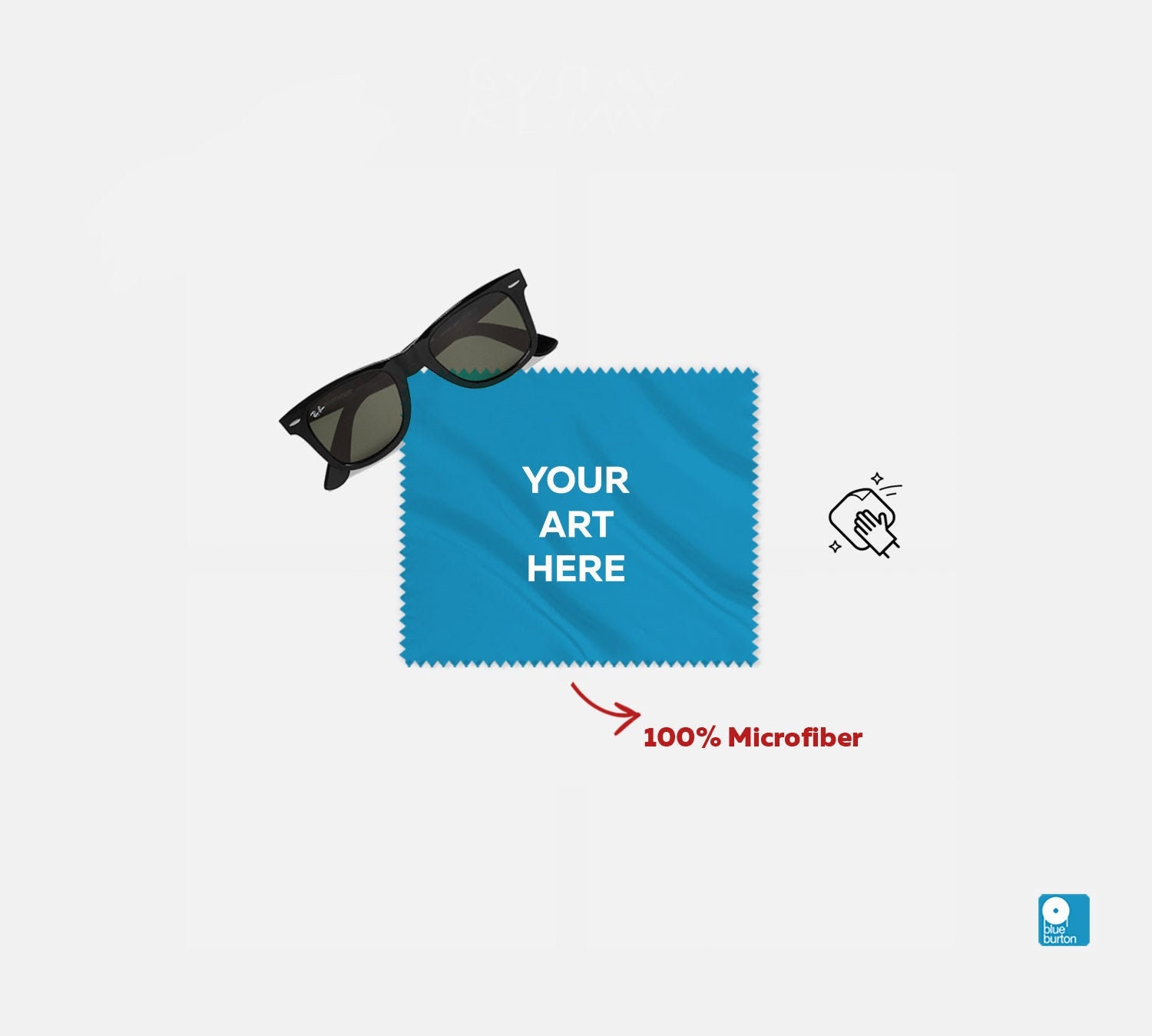 Custom Lens Cloth Customizable Personalized Microfiber | Etsy