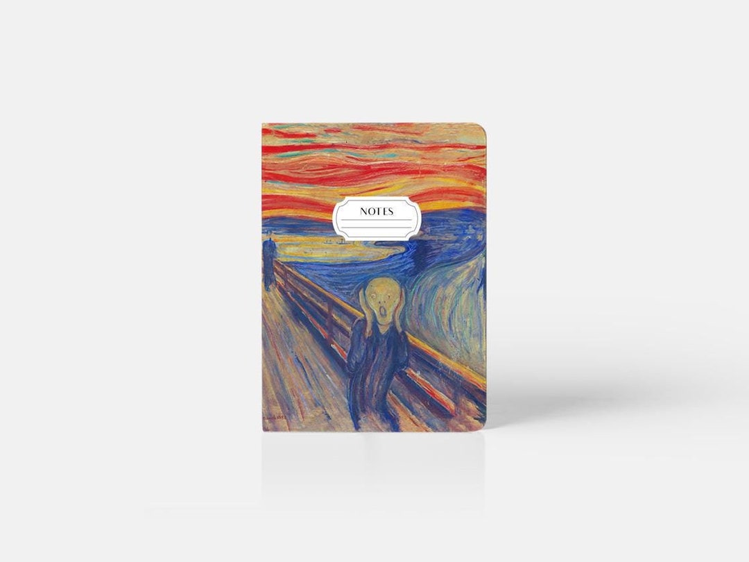 The Scream Small Notebook - A6 Art Journal Perfect for Sketching and ...