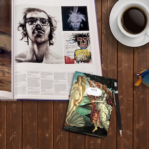 The Birth of Venus A6 Art Notebook Blank Sketchbook Journal Stationary ...