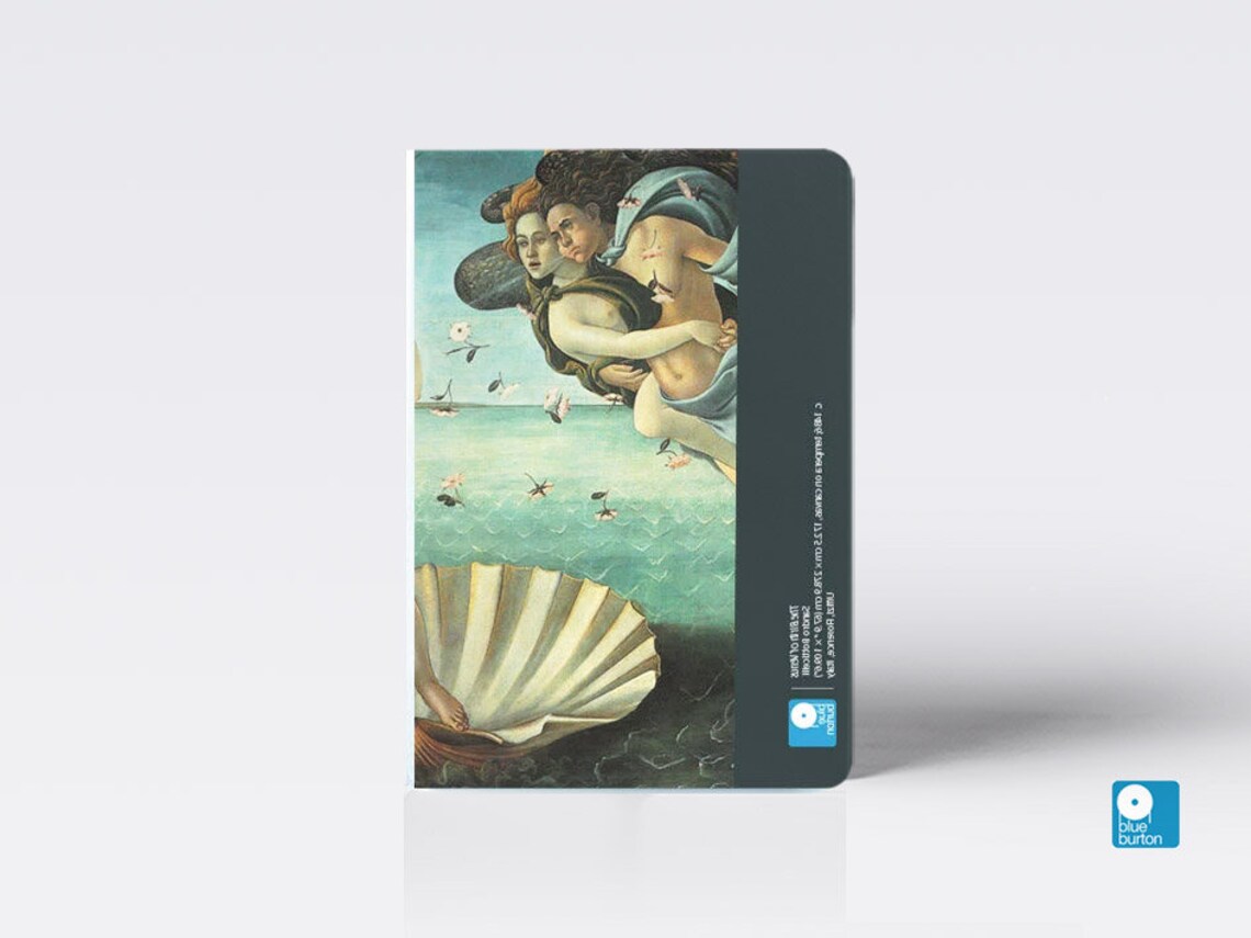 The Birth of Venus A6 Art Notebook Blank Sketchbook Journal | Etsy