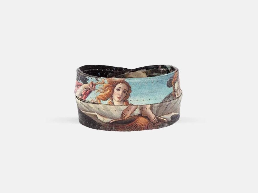 Birth of Venus Art Bracelet - Handmade Botticelli Jewelry - Etsy
