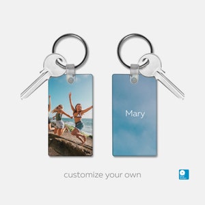 The Girl With a Pearl Earring Keychain Personalized Double Sided ...