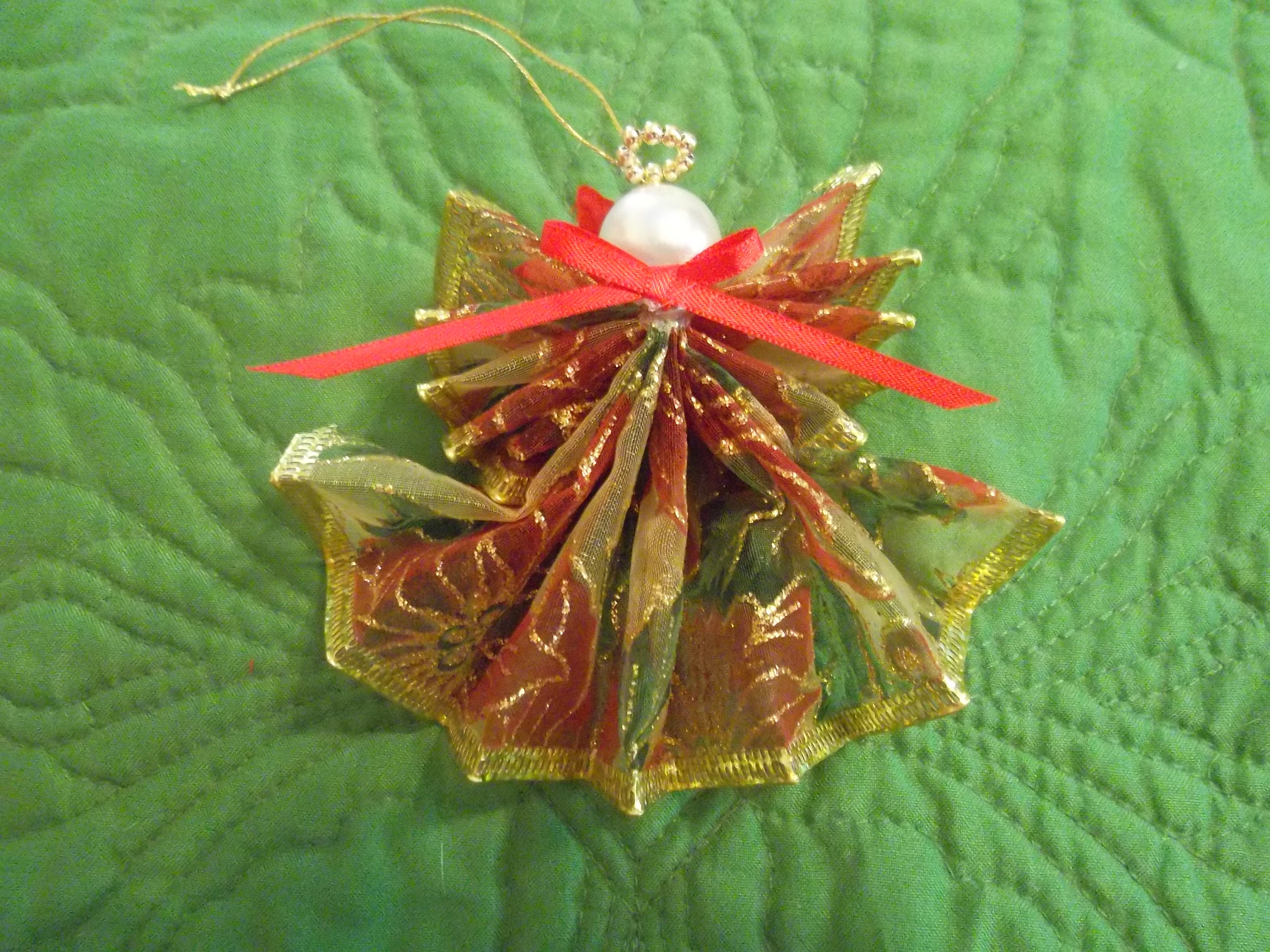 Wire Edged Ribbon Christmas Angel Ornaments - Etsy