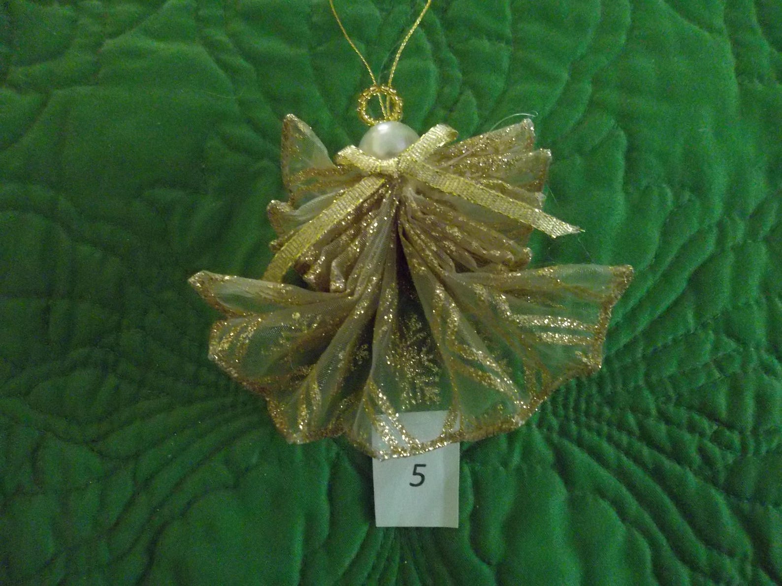 Wire Edged Ribbon Christmas Angel Ornaments - Etsy