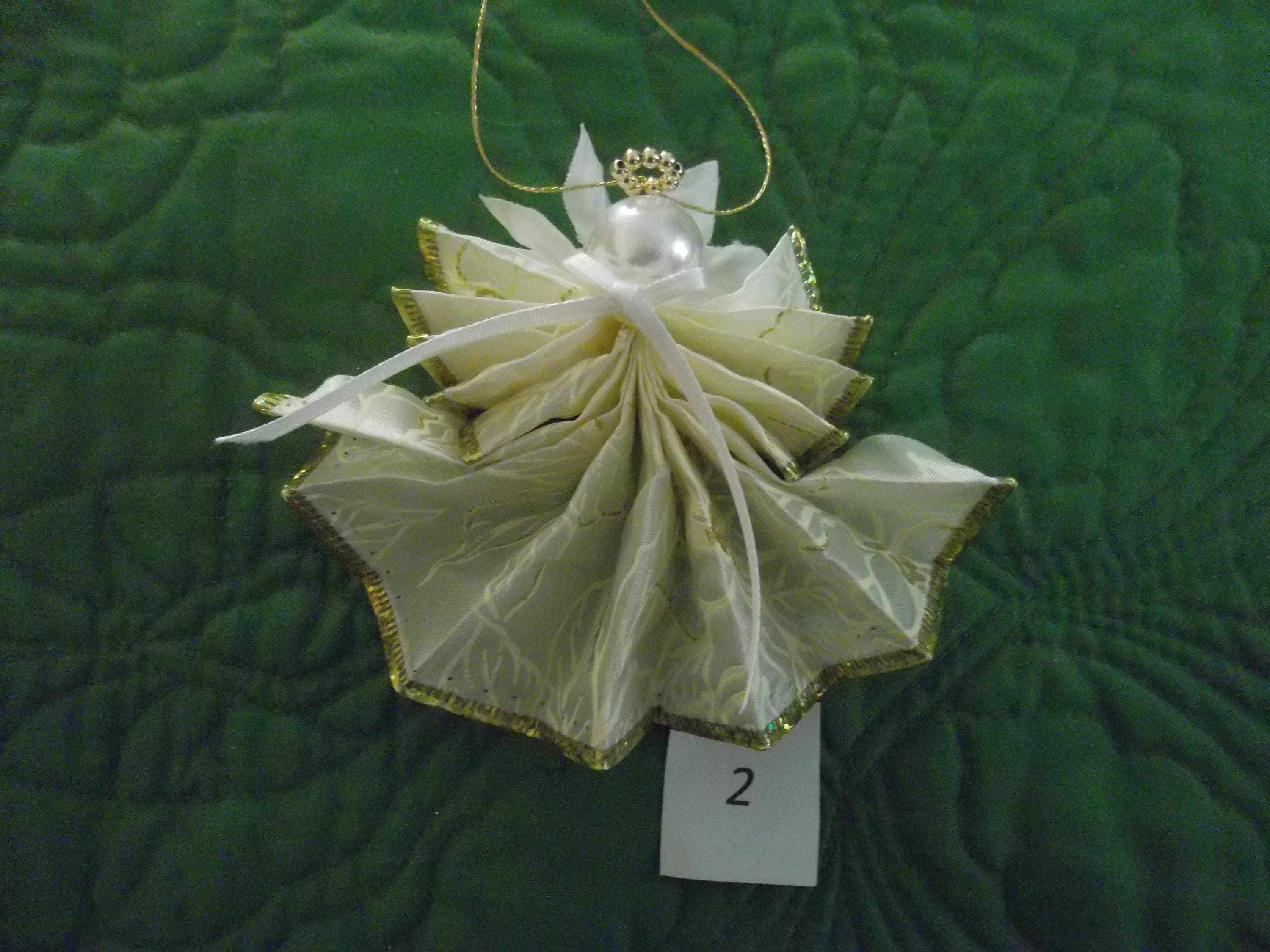 Wire Edged Ribbon Christmas Angel Ornaments - Etsy