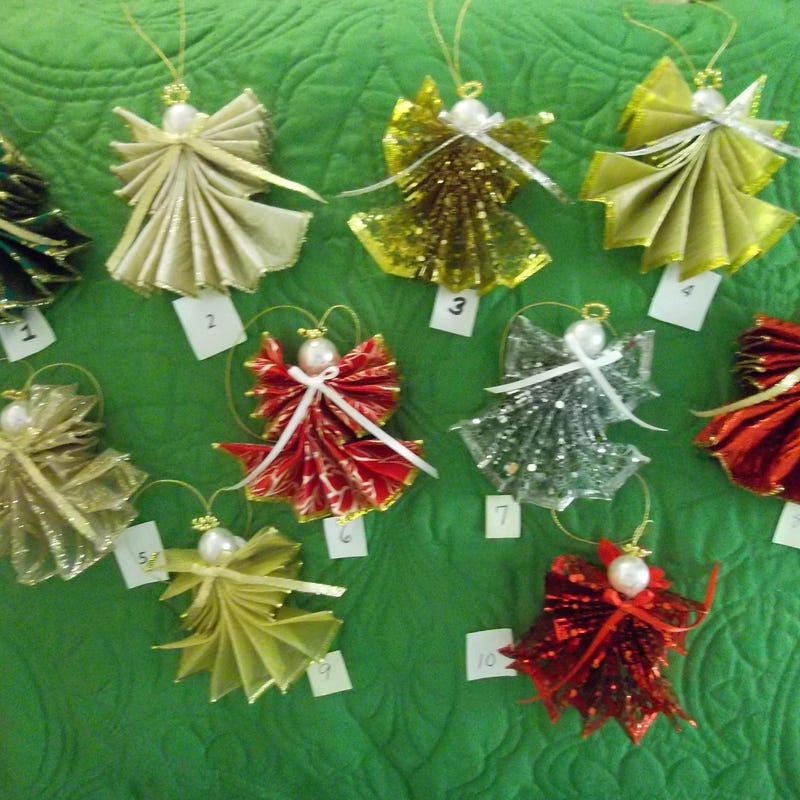 Ribbon Angels - Etsy