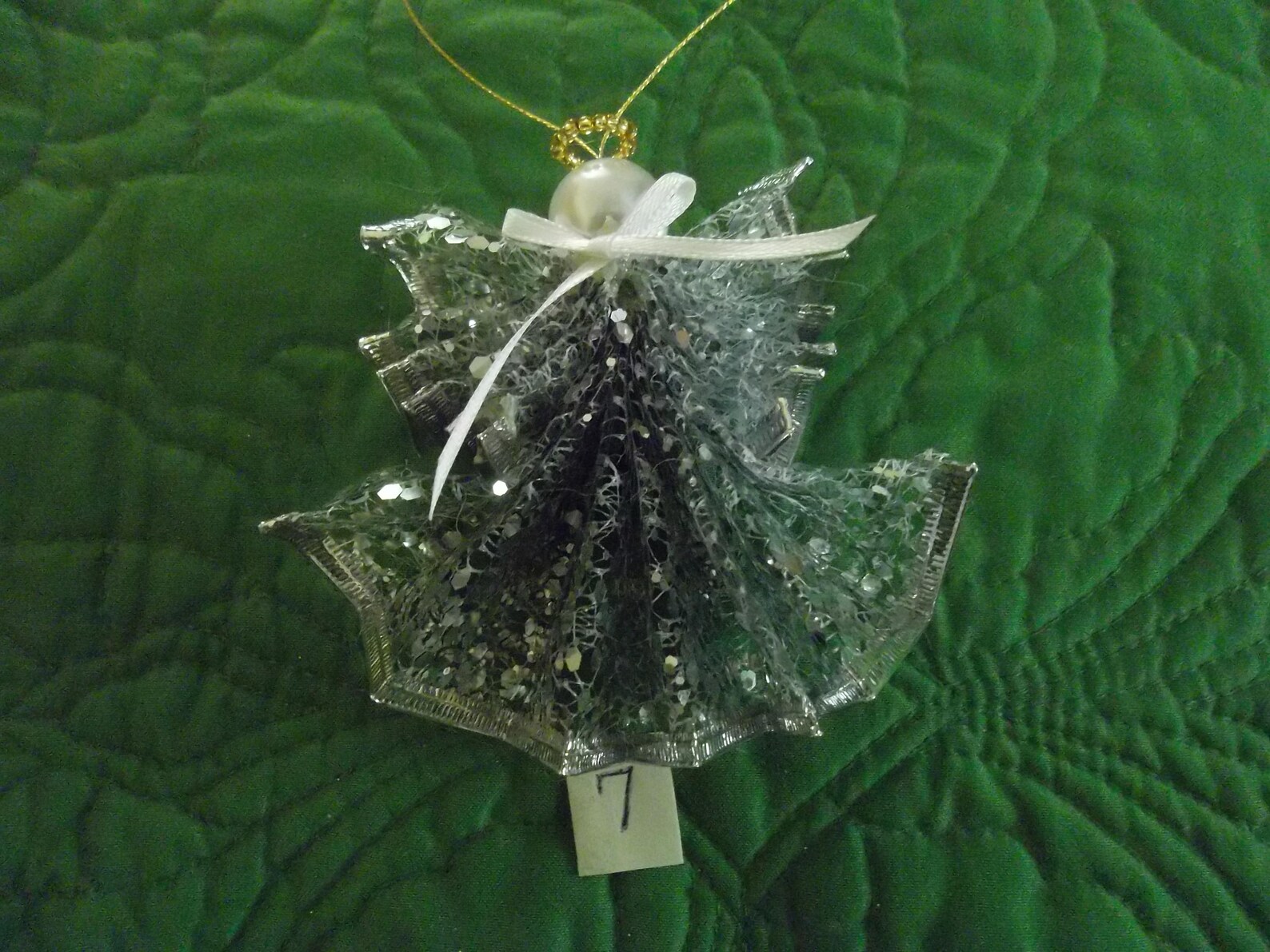 Wire Edged Ribbon Christmas Angel Ornaments - Etsy