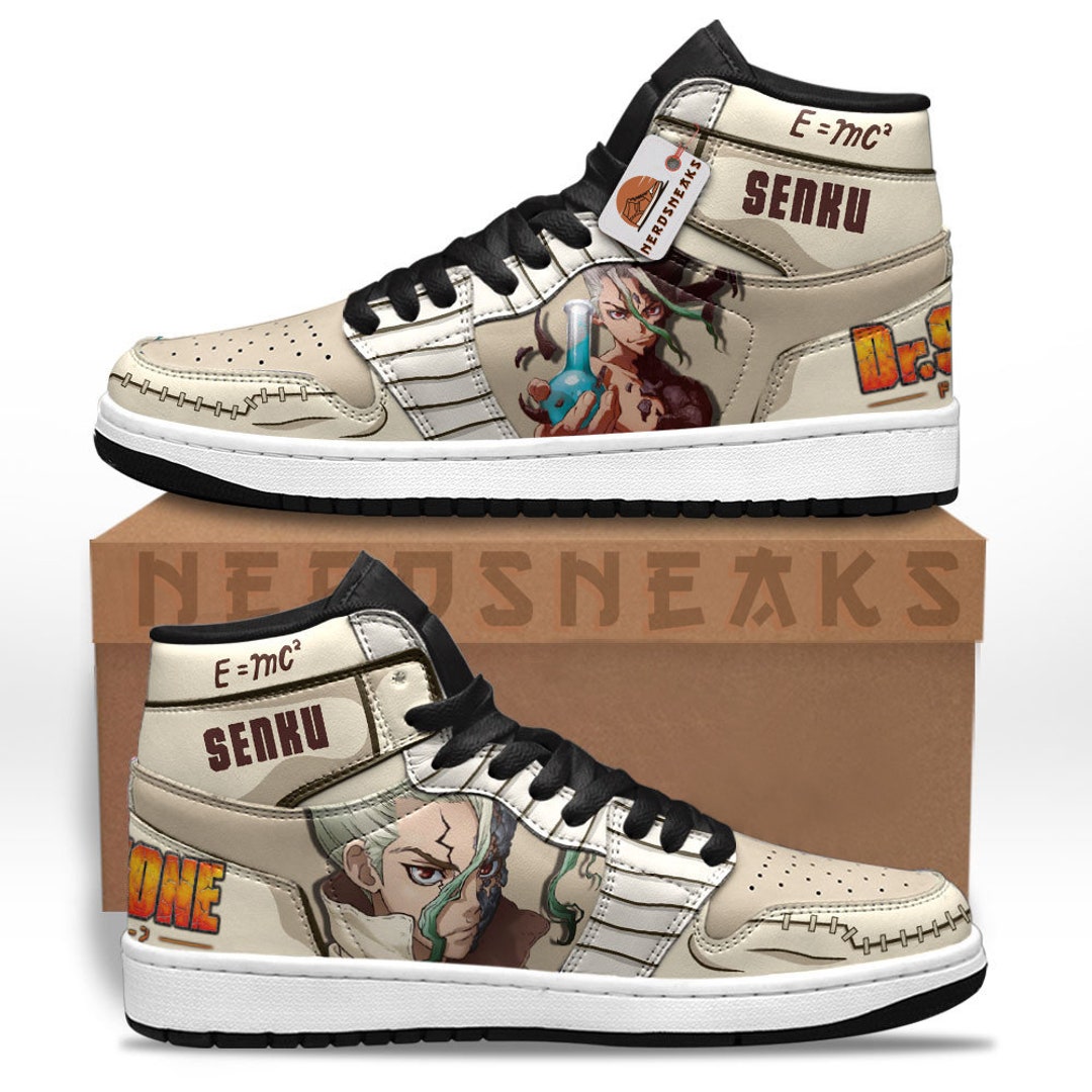 Senku Ishigami Anime Shoes Custom Sneakers - Etsy