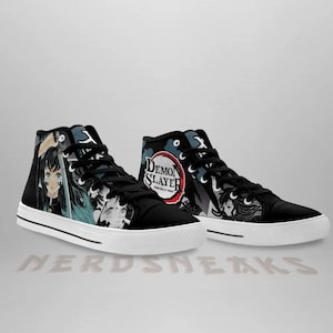 Muichiro High Top Shoes Custom Anime Sneakers - Etsy
