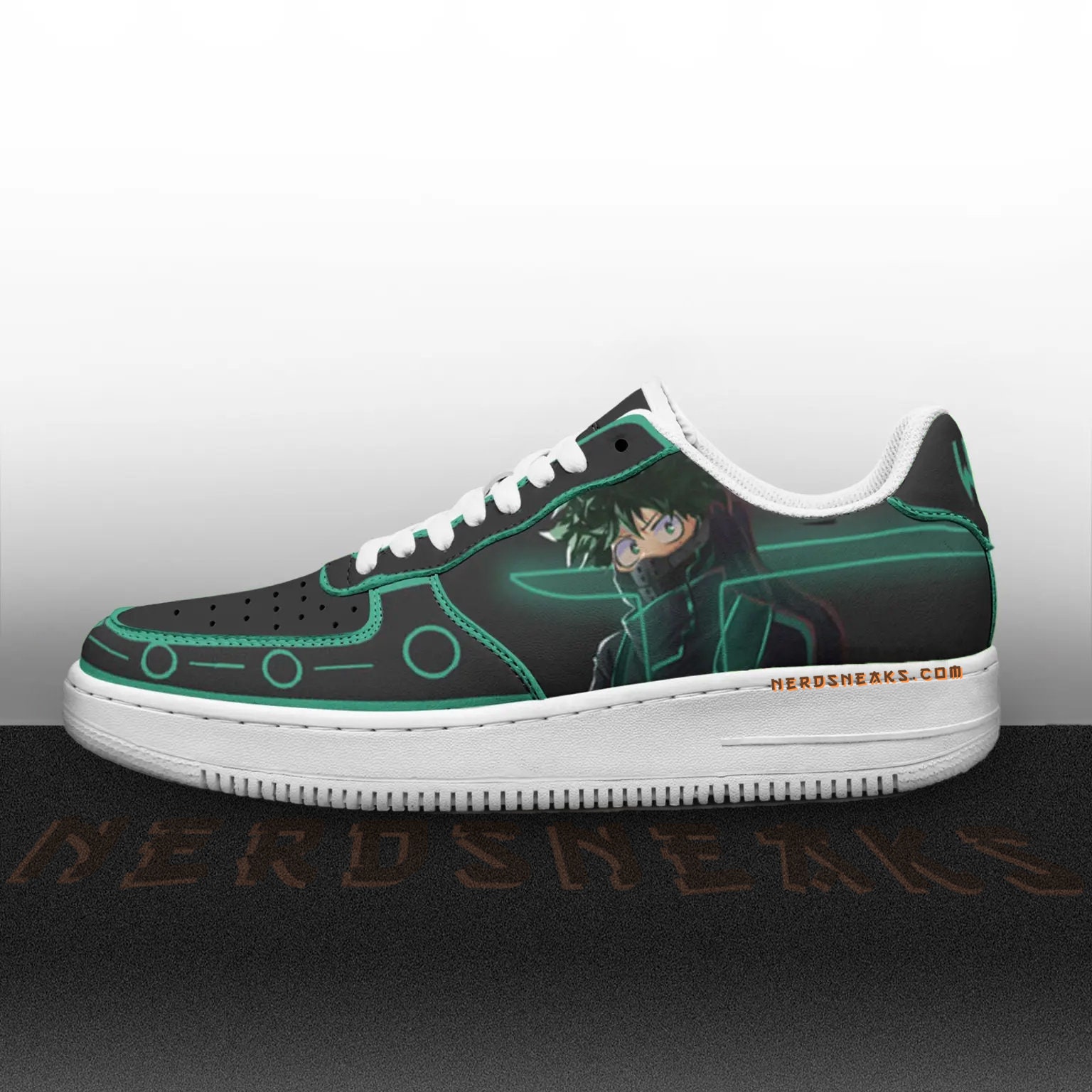 MHA Musketeers Deku X Shoto AF Sneakers Custom Anime Shoes - Etsy