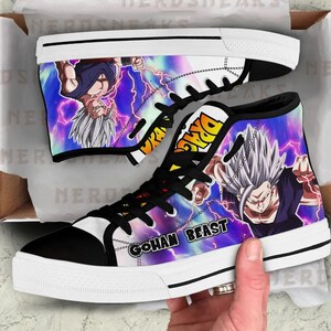 Gohan Beast High Top Shoes Super Custom Anime Sneakers - Etsy