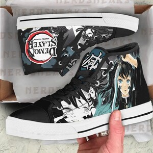 Muichiro High Top Shoes Custom Anime Sneakers - Etsy