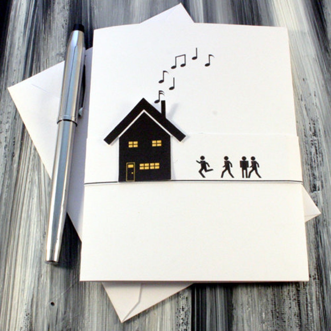 House Party Pop up Greeting Card - House Warming Invite - Etsy
