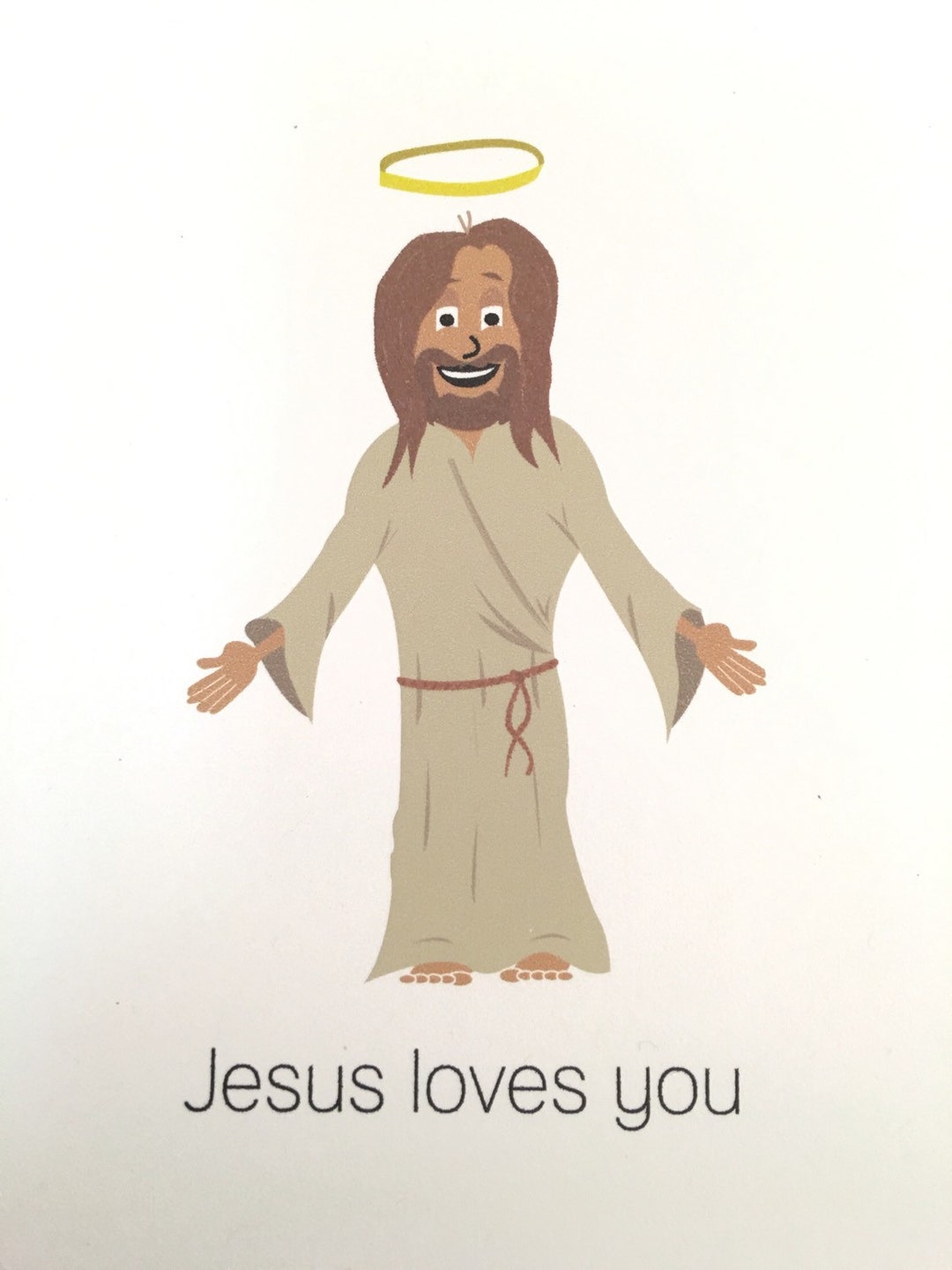 Jesus Loves You - Funny Greeting Card - Mature Card - Etsy