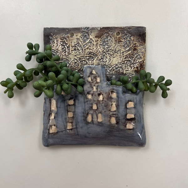 Pottery Wall Pocket - Etsy