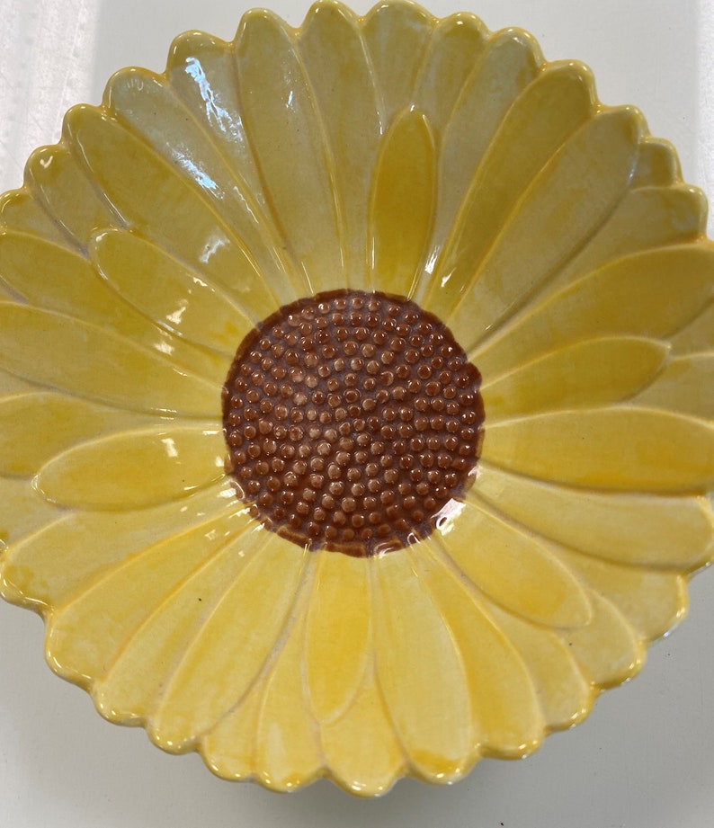 Hand Painted Ceramic Gift Sunflower Bowls | Etsy