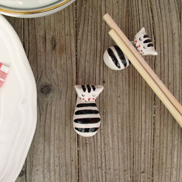 Ceramic Chopstick Holder - Etsy