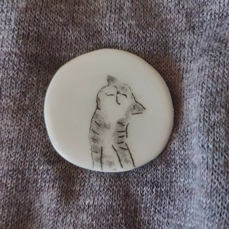 Handpainted Animal Brooch - Etsy