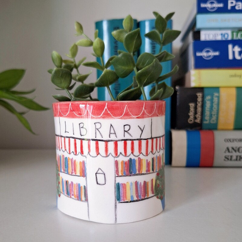 Book Planter - Etsy